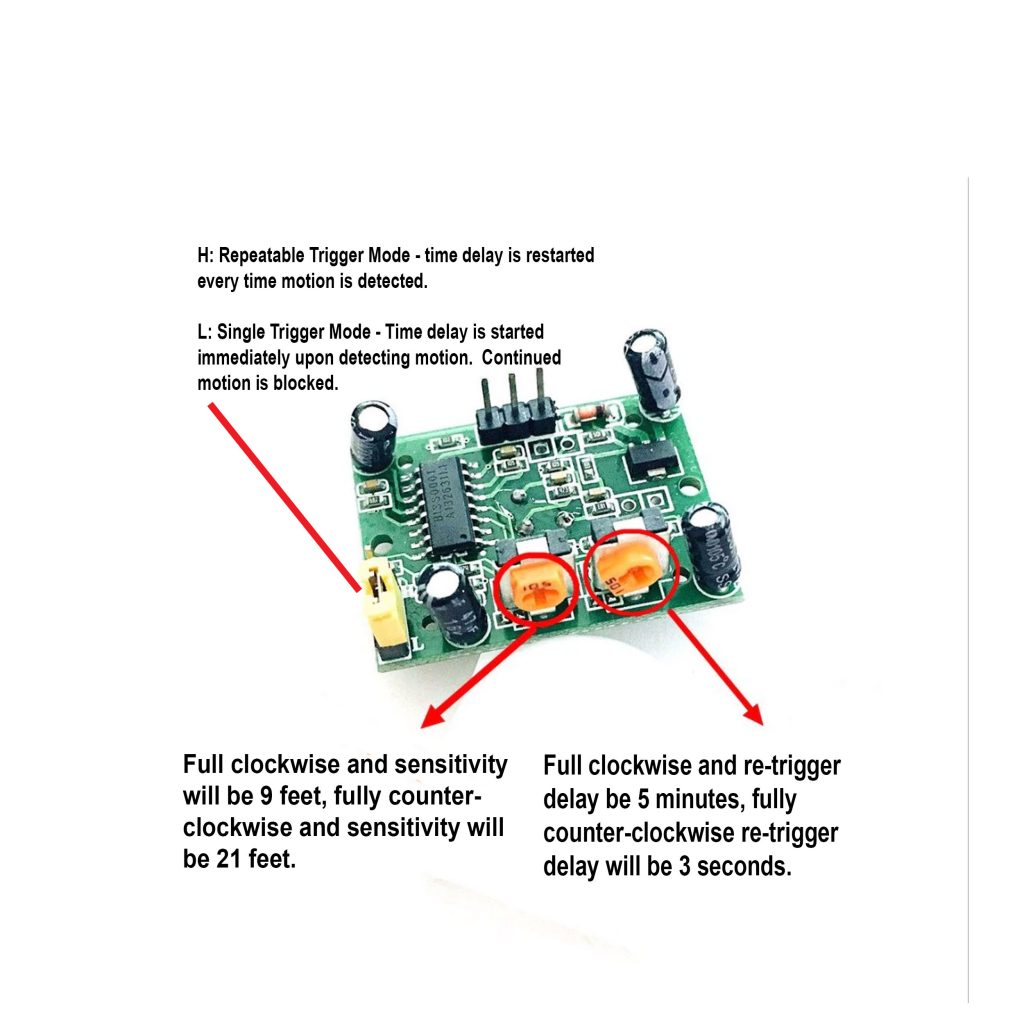 PIR Motion Sensor Detector HC-SR501