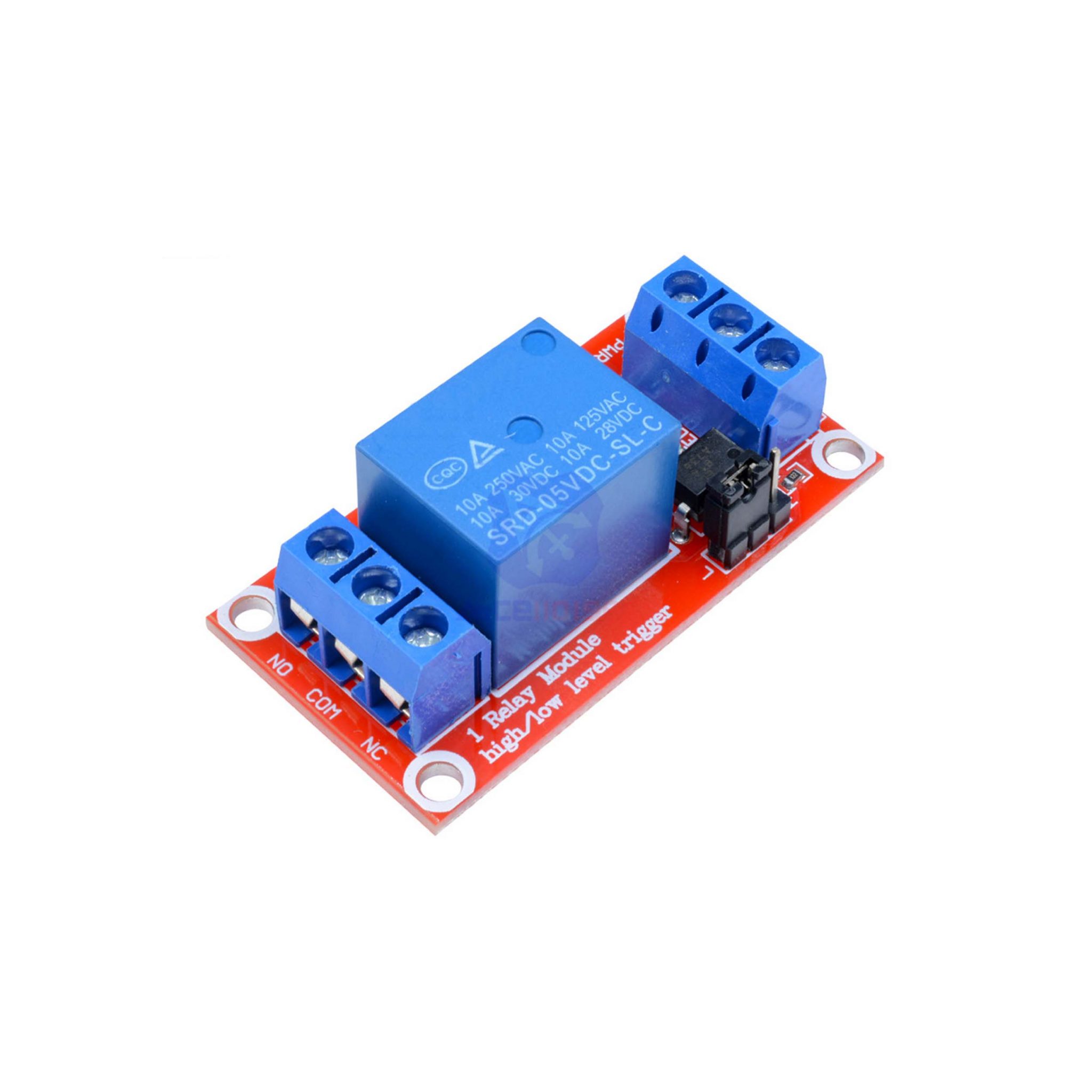 5V Activated Relays with Standard Terminals (10A)