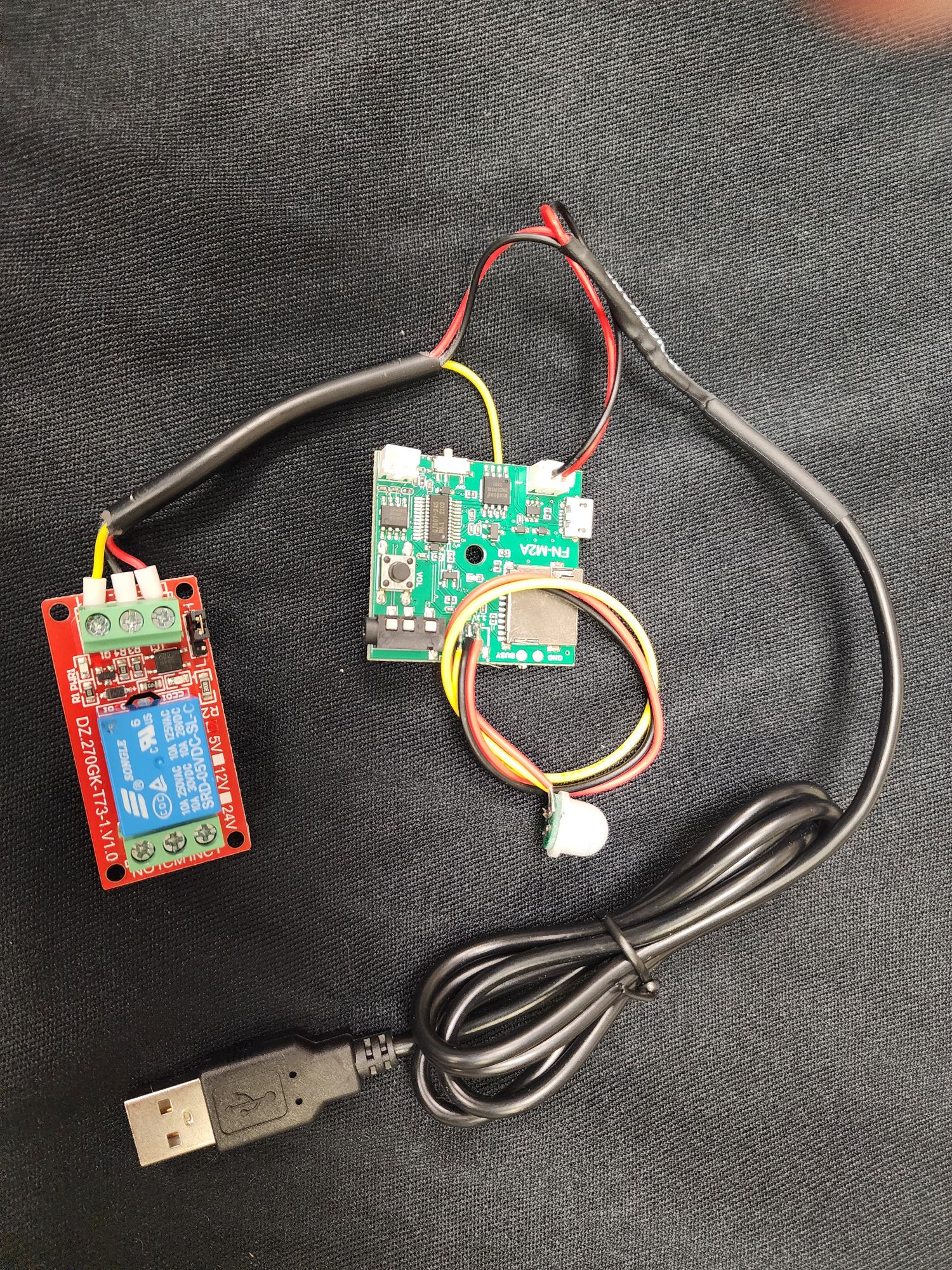 MP3 Player with Motion Sensor and 3 Watt Audio